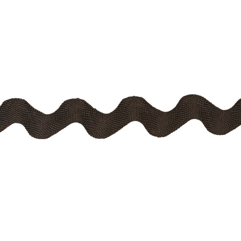 1 1/8 Inch Brown Jumbo Rick Rack | Decorative Trimmings LLC
