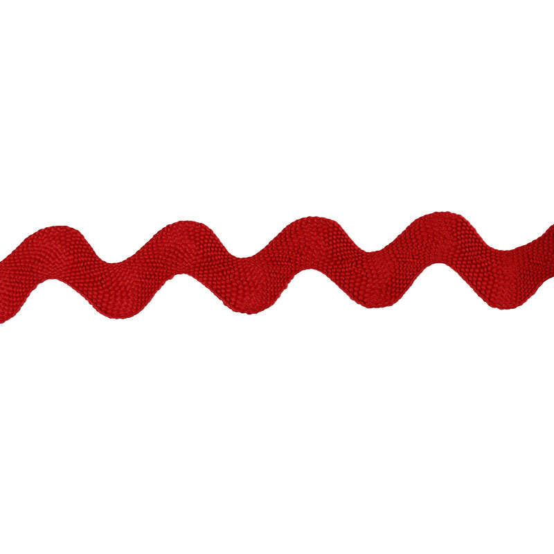 1 1/8 Inch Red Jumbo Rick Rack | Decorative Trimmings LLC