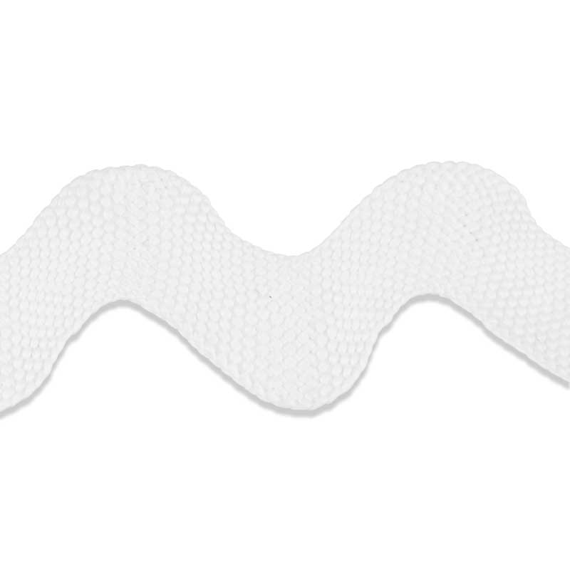 Jumbo Rick Rack White | Decorative Trimmings LLC