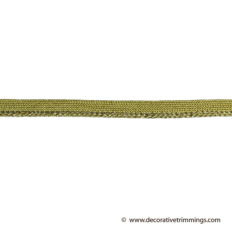 1/8 Inch Gold Lip Cord | Decorative Trimmings LLC