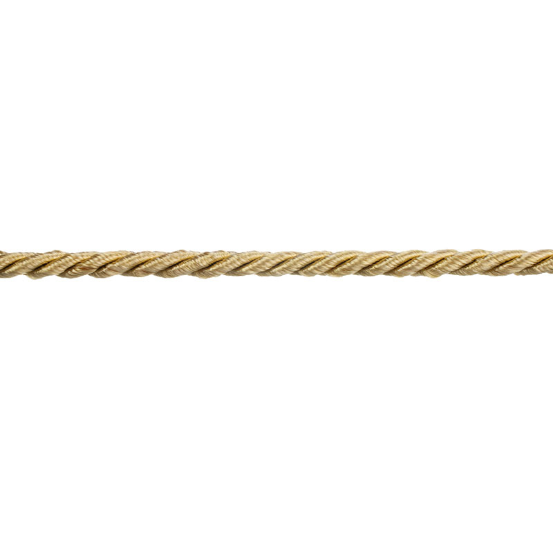 1/8 Inch Gold Twist Cord | Decorative Trimmings LLC