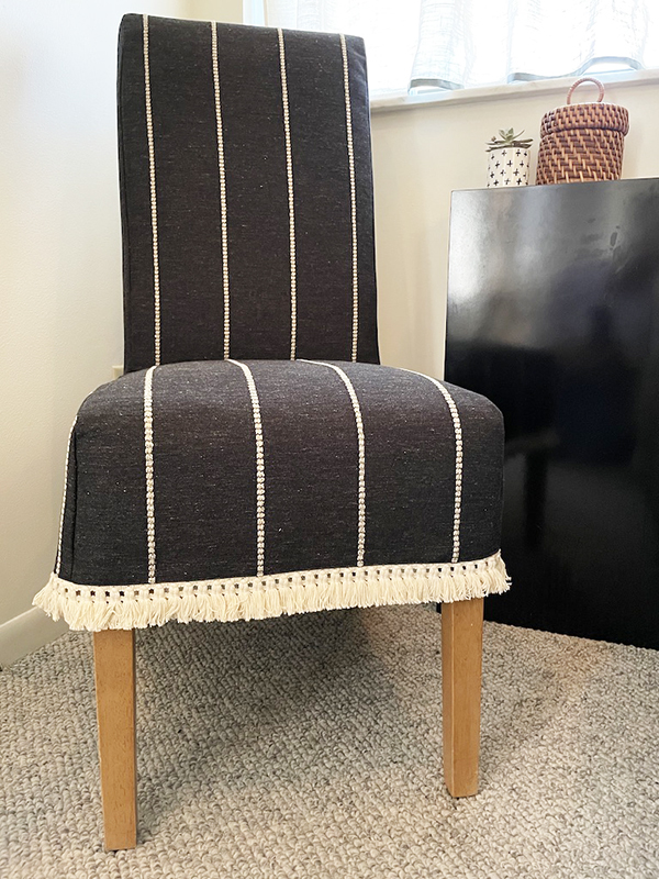 Cotton Tassel Fringe Trimmed Chair | Decorative Trimmings LLC