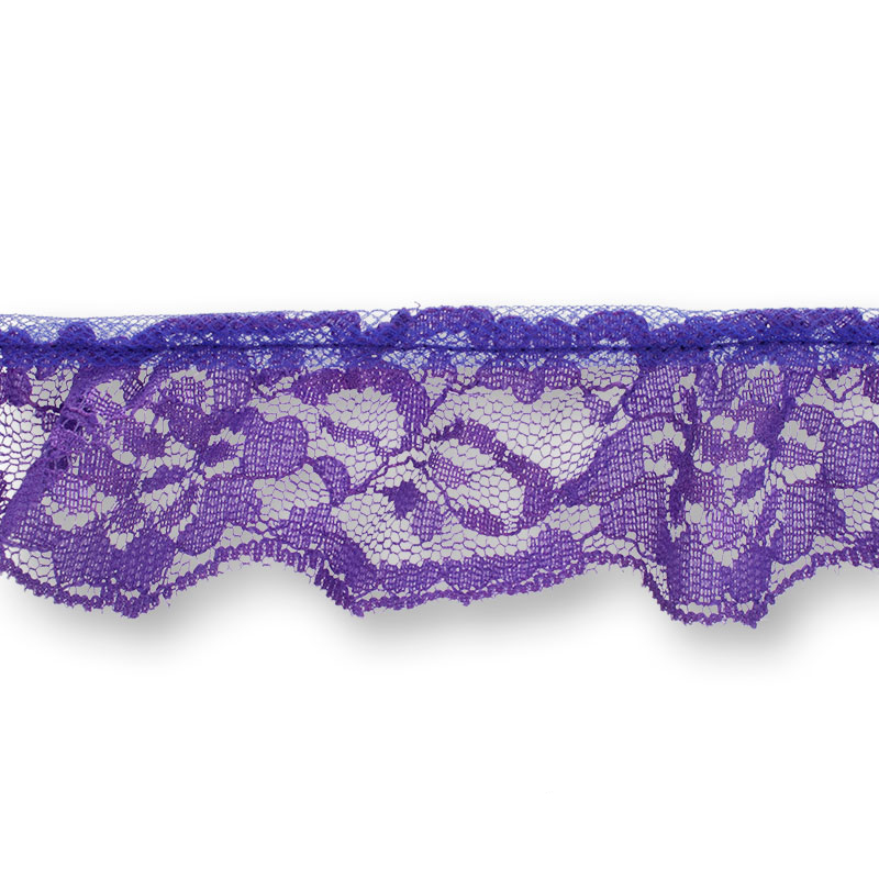 Purple 1 3/4 Inch Orchid Lace | Decorative Trimmings LLC