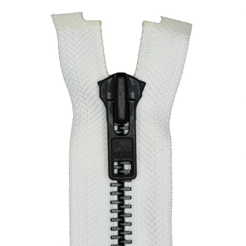 Open Metal Zipper