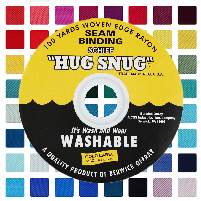 1/2 Inch Schiff Hug Snug Seam Binding | Decorative Trimmings LLC