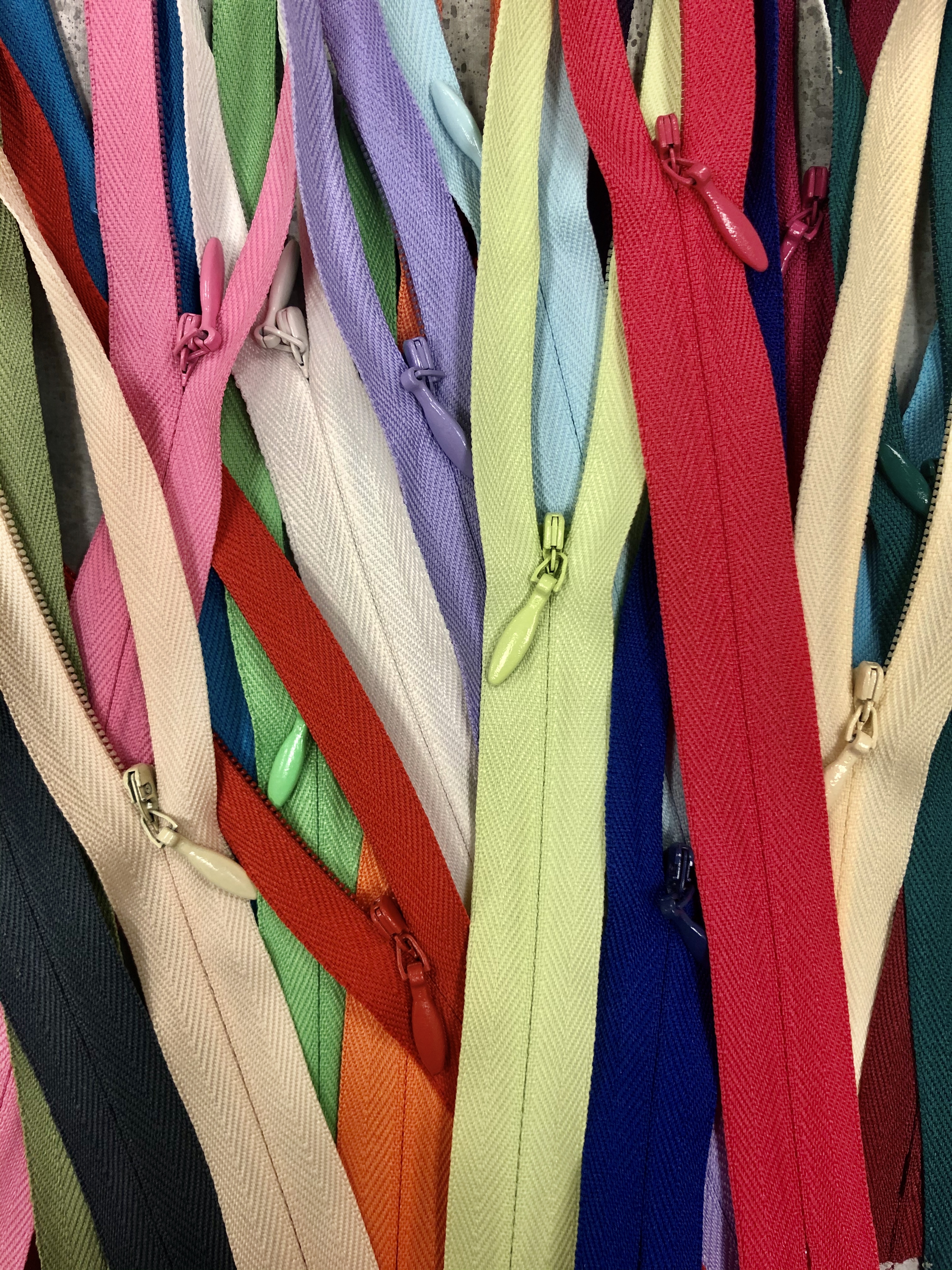 #2 YKK Conceal Zipper - 57 Colors - 3 Lengths Available | Decorative ...