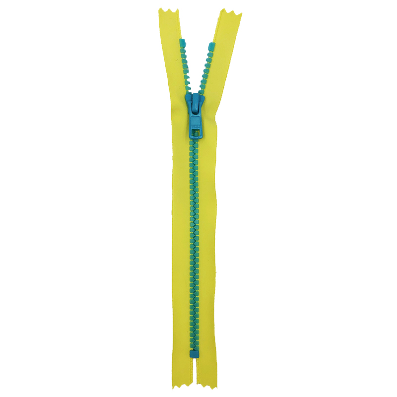 Yellow Turquoise 7" Zipper | Decorative Trimmings LLC